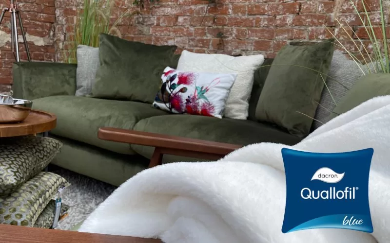 Save the Ocean with Quallofil® Blue Sustainable Sofas